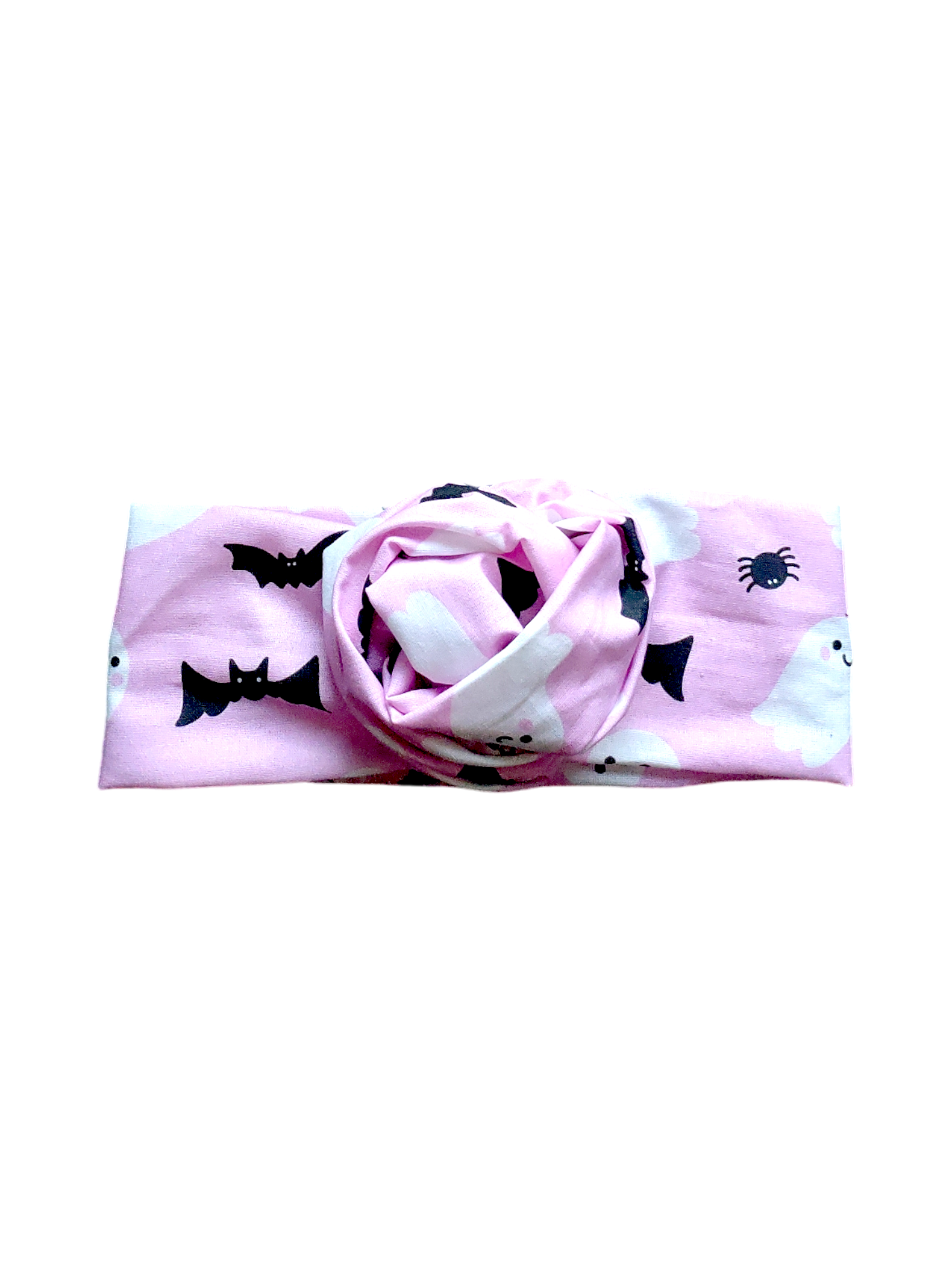 BETTY BOO BANDS™ WIRED HEADWRAP | Ghost & Bats | Pink – True Spirit Designs Co.