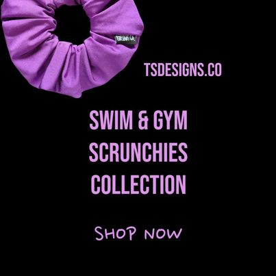 SWIM & GYM SCRUNCHIES | FOR WATER & ACTIVE – True Spirit Designs Co.