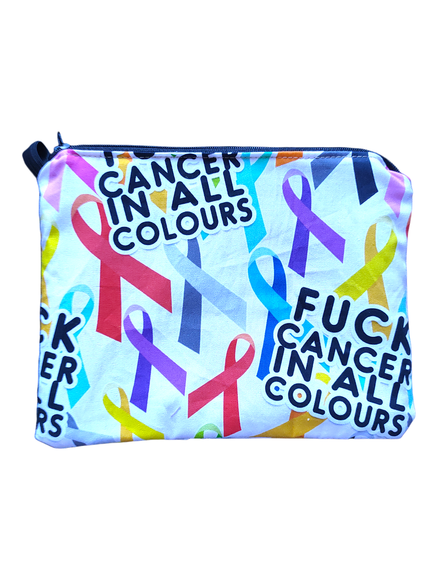 STORAGE ZIP POUCH | Swear 18+ | F*ck Cancer in All Colours – True ...